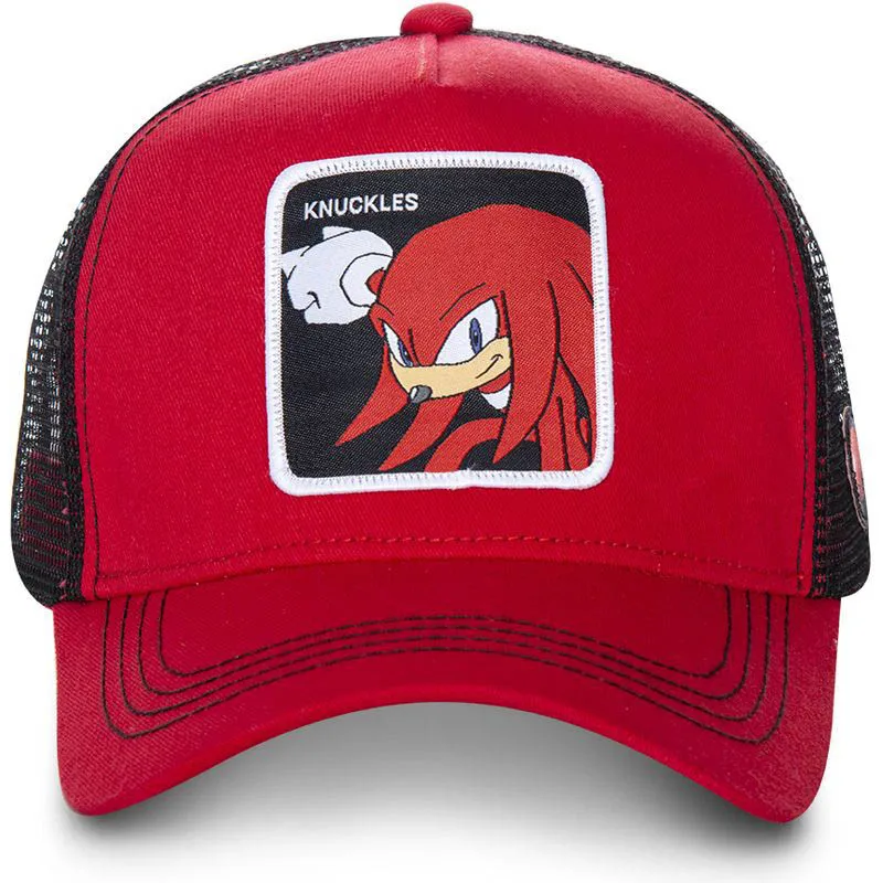 Capslab Knuckles the Echidna KNU Sonic the Hedgehog Red and Black ...