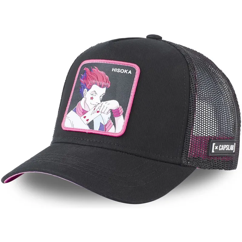 Gorra trucker negra Hisoka Morow HIS3 Hunter x Hunter de Capslab: Caphunters.at