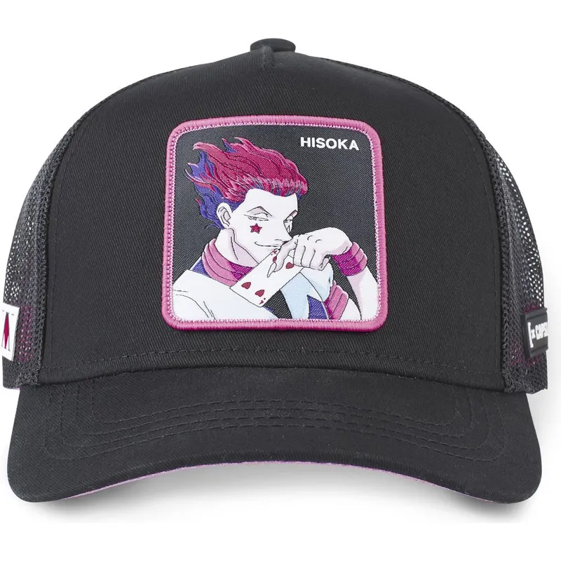 Gorra trucker negra Hisoka Morow HIS3 Hunter x Hunter de Capslab: Caphunters.at