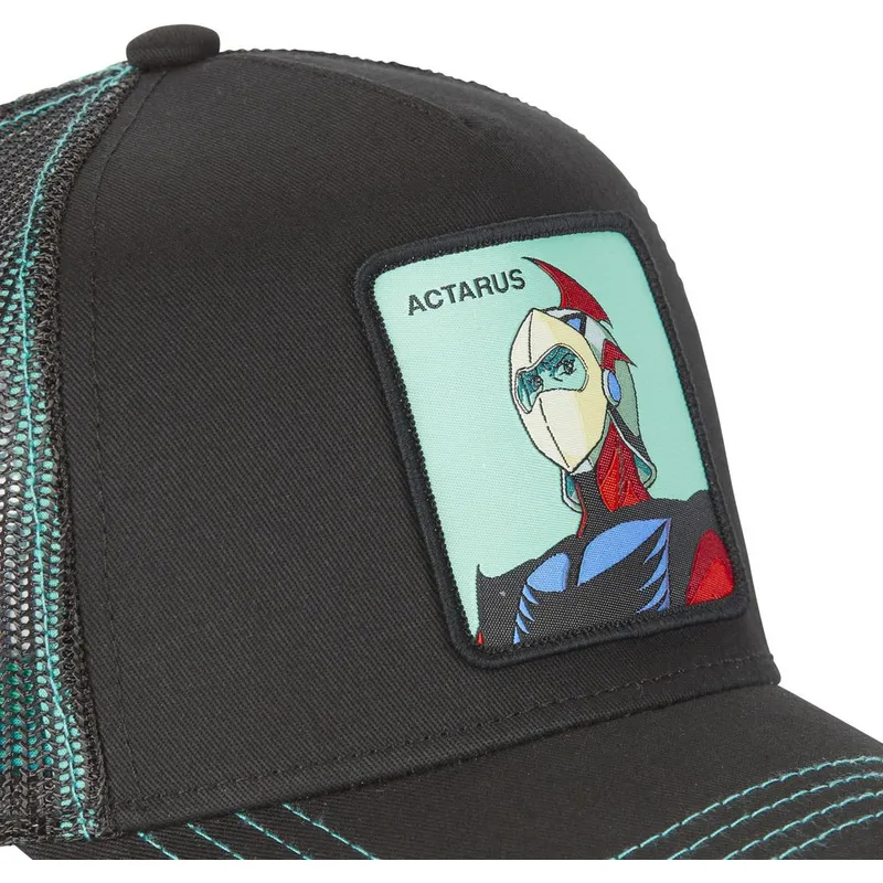 Gorra trucker negra Daisuke Duke Fleed CAS ACT1 Robot Grendizer de ...